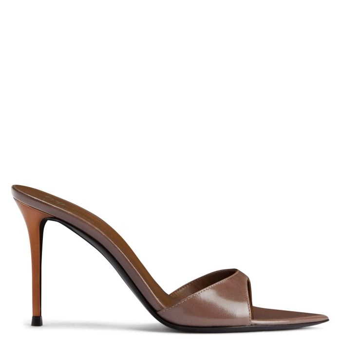 INTRIIGO 90: Sandals Brown | Giuseppe Zanotti